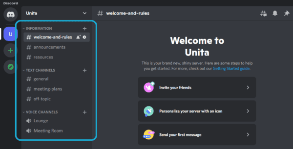 How to Make a Discord Server Step by Step - Unita