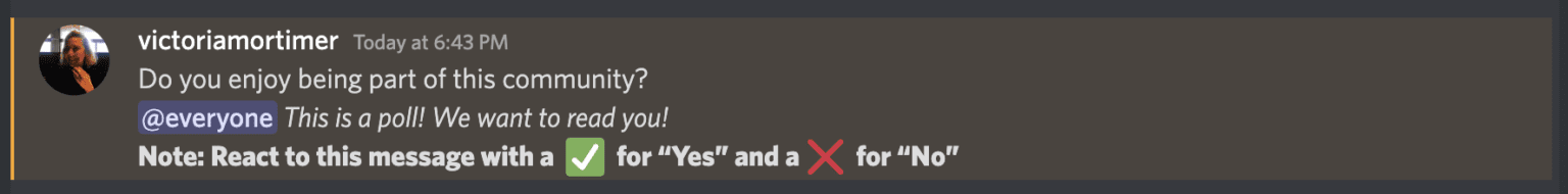 How to Make a Poll on Discord [3 Step Tutorial]