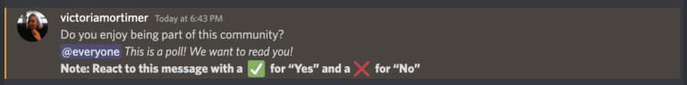 How to Make a Poll on Discord [3 Step Tutorial]