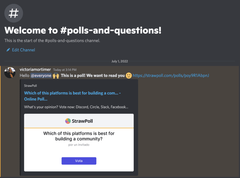How to Make a Poll on Discord [3 Step Tutorial]