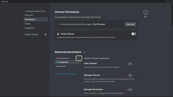 How To Make A Read-Only Channel On Discord