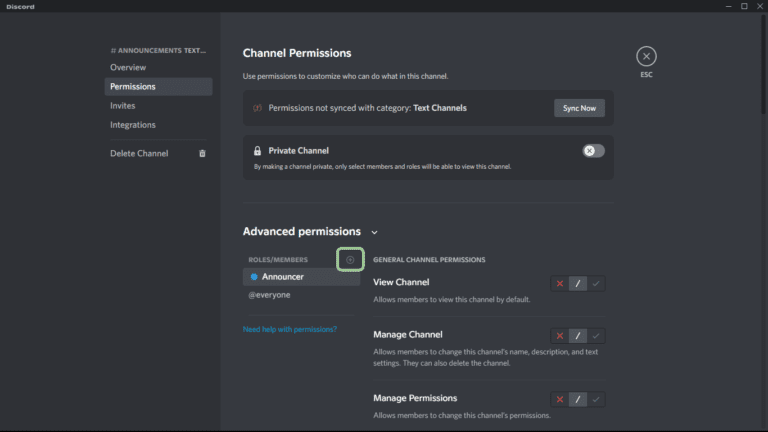 How To Make A Read-Only Channel On Discord