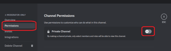 How to Lock a Channel on Discord